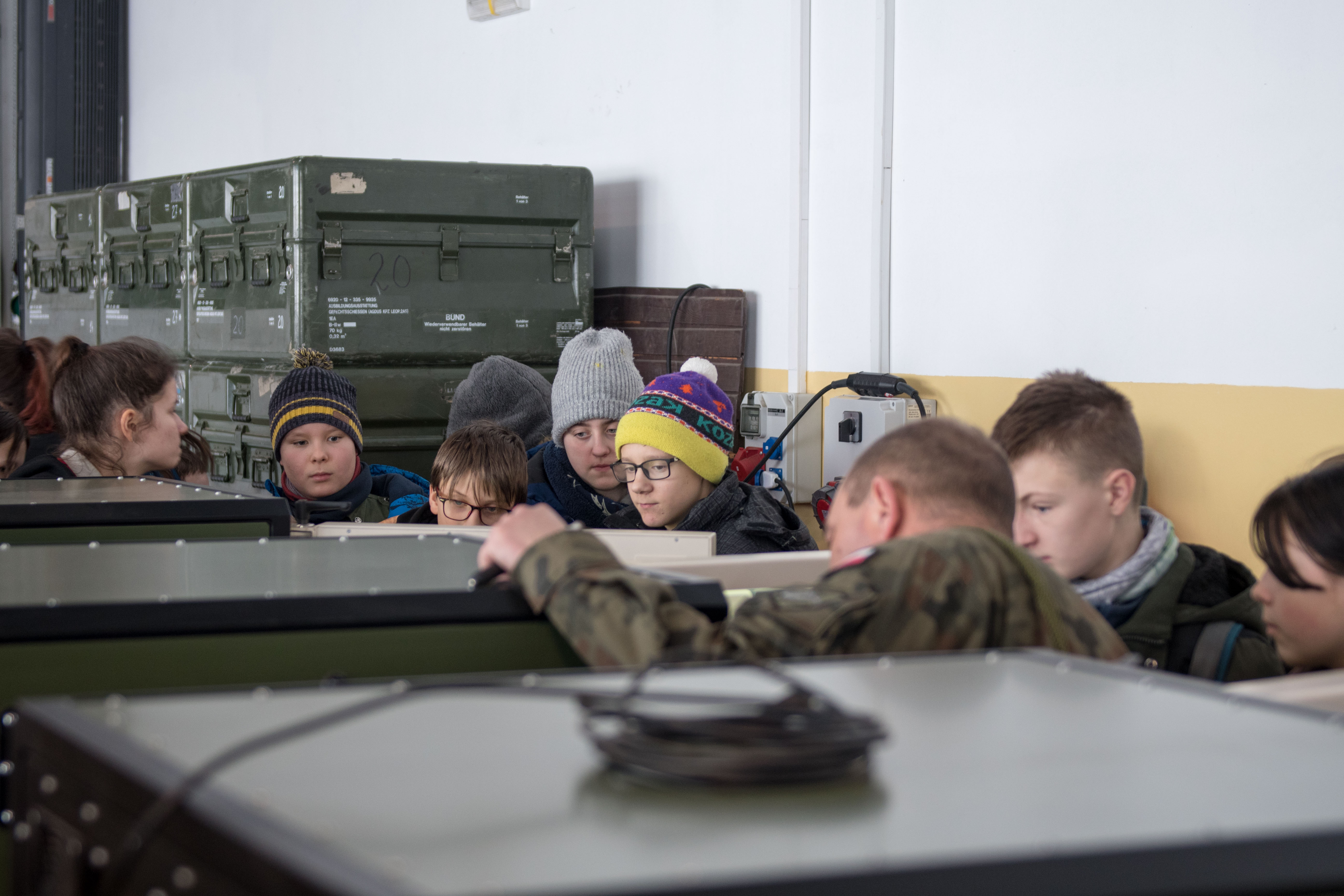 Dni otwartych koszar dla harcerzy - 10BKPanc