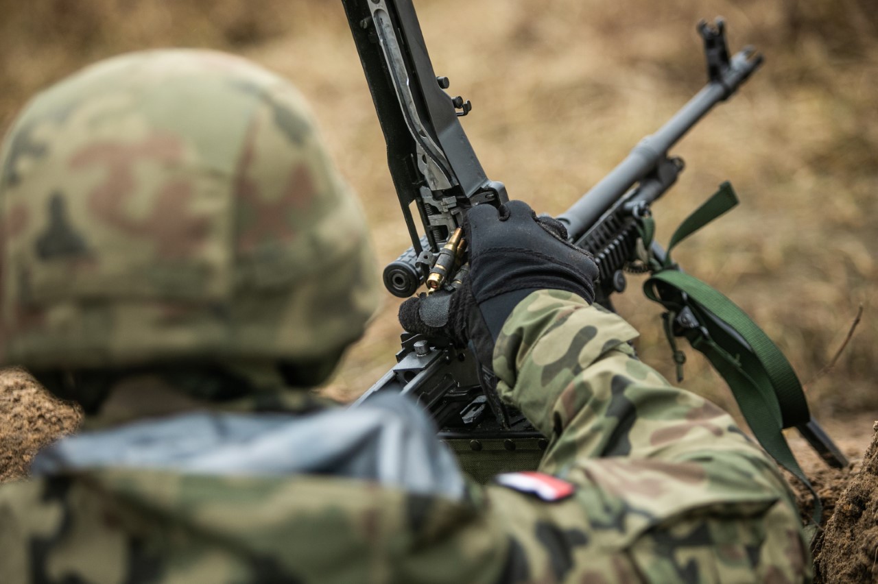 CSWOT szkoliło instruktorów karabinów maszynowych UKM-2000 z 11MBOT ...