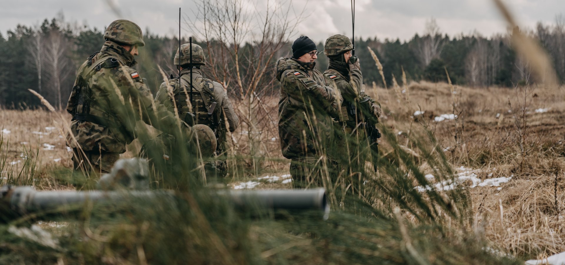 2 batalion zmechanizowany na zimowym poligonie - 15 GBZ