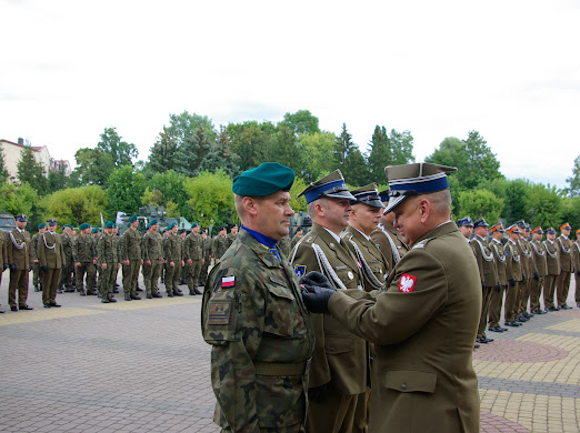 Święto Wojska Polskiego w garnizonie Morąg. - 20 BBZ