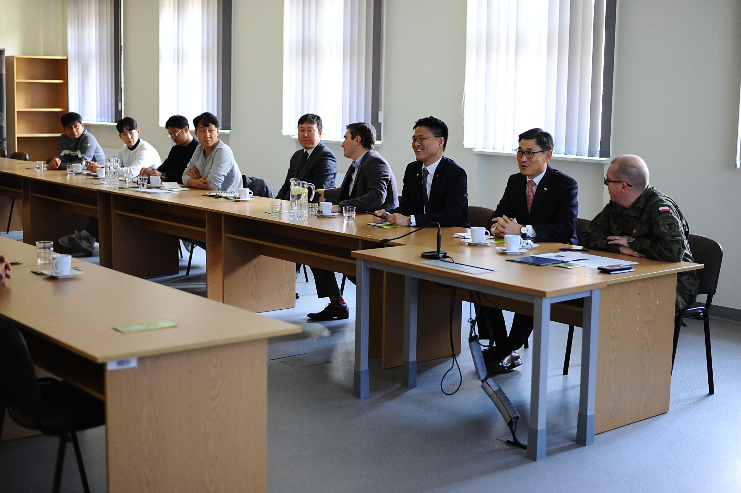 Wizyta delegacji Hyundai Rotem Company - 20 BBZ