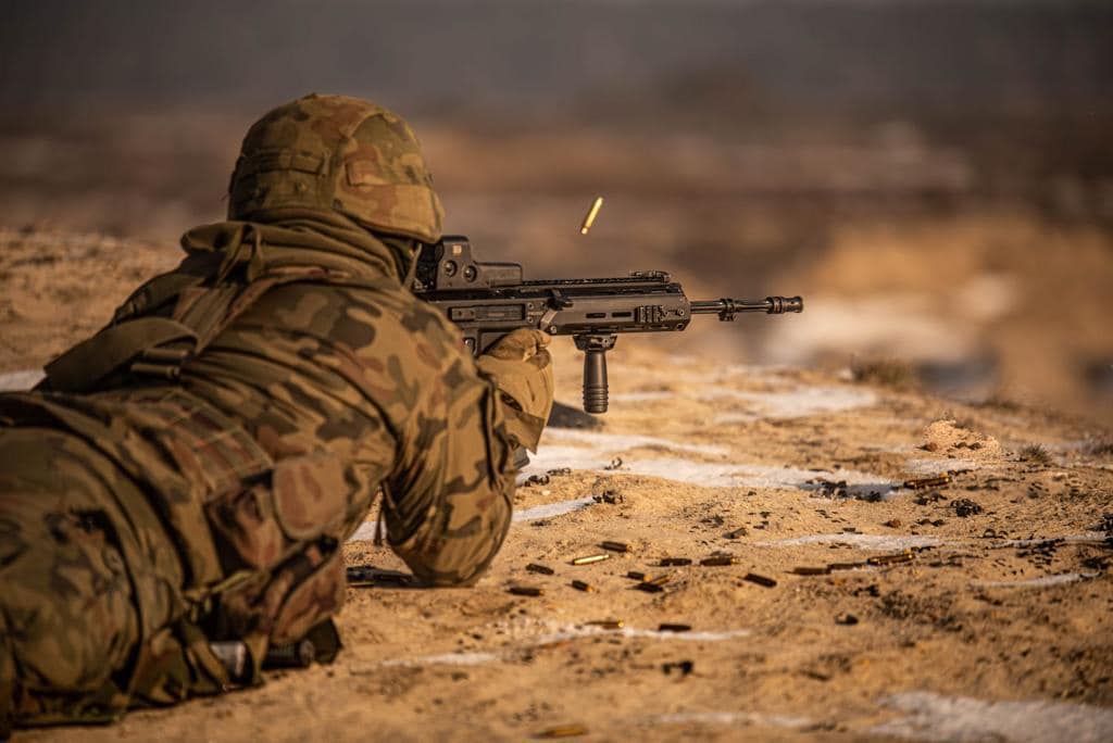 Szkolenie poligonowe żołnierzy 21 Brygady Strzelców Podhalańskich - 21BSP