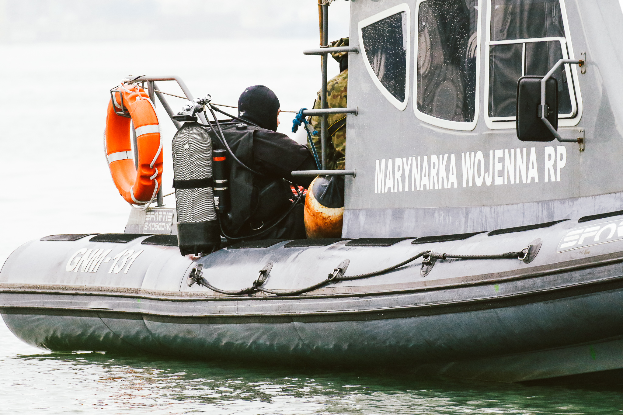 Kolejna 1000 kilogramowa mina morska typu GC zneutralizowana !! - 8FOW