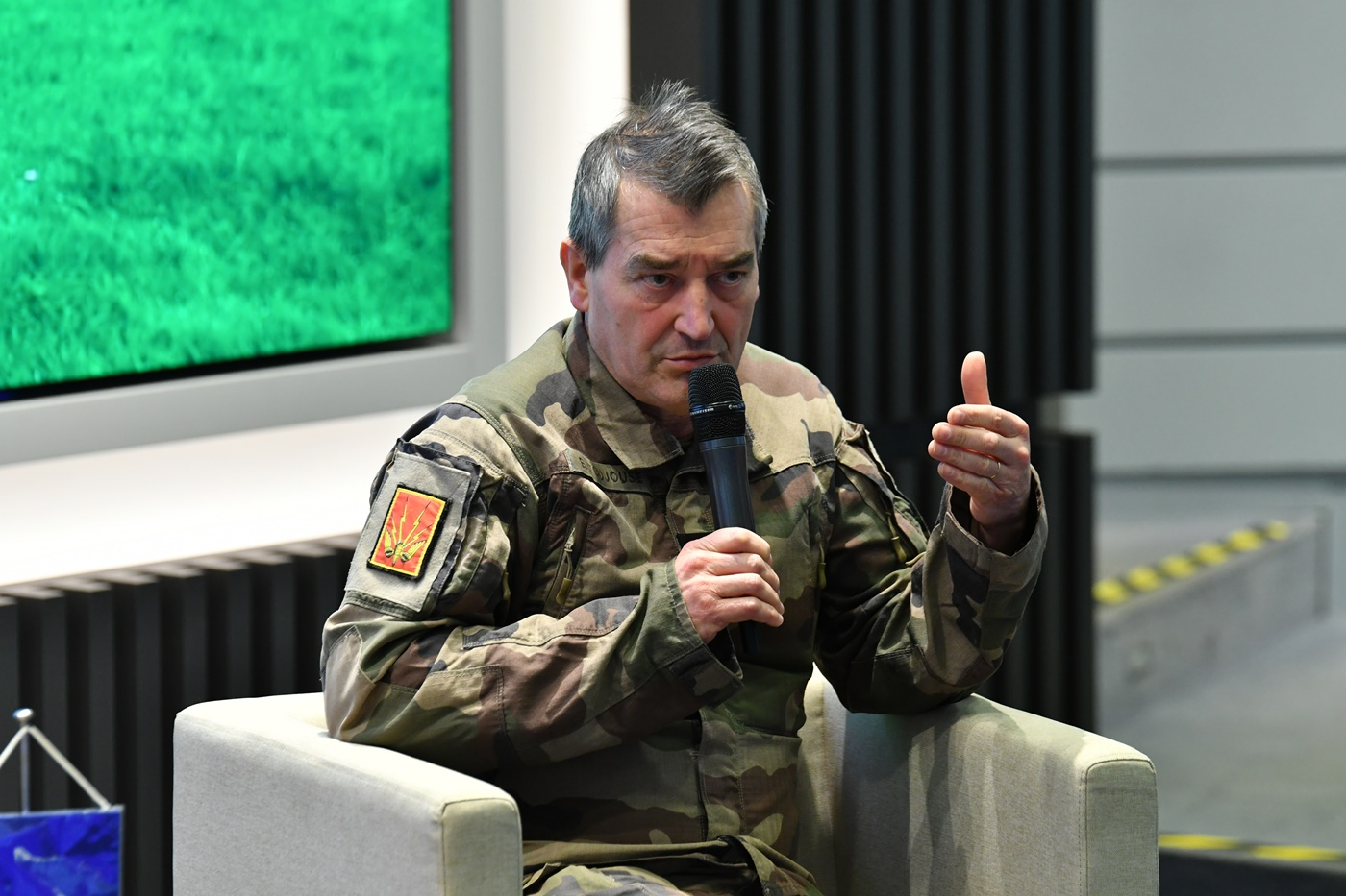 Generał broni Bertrand Toujouse z wizytą w Akademii - ASzWoj