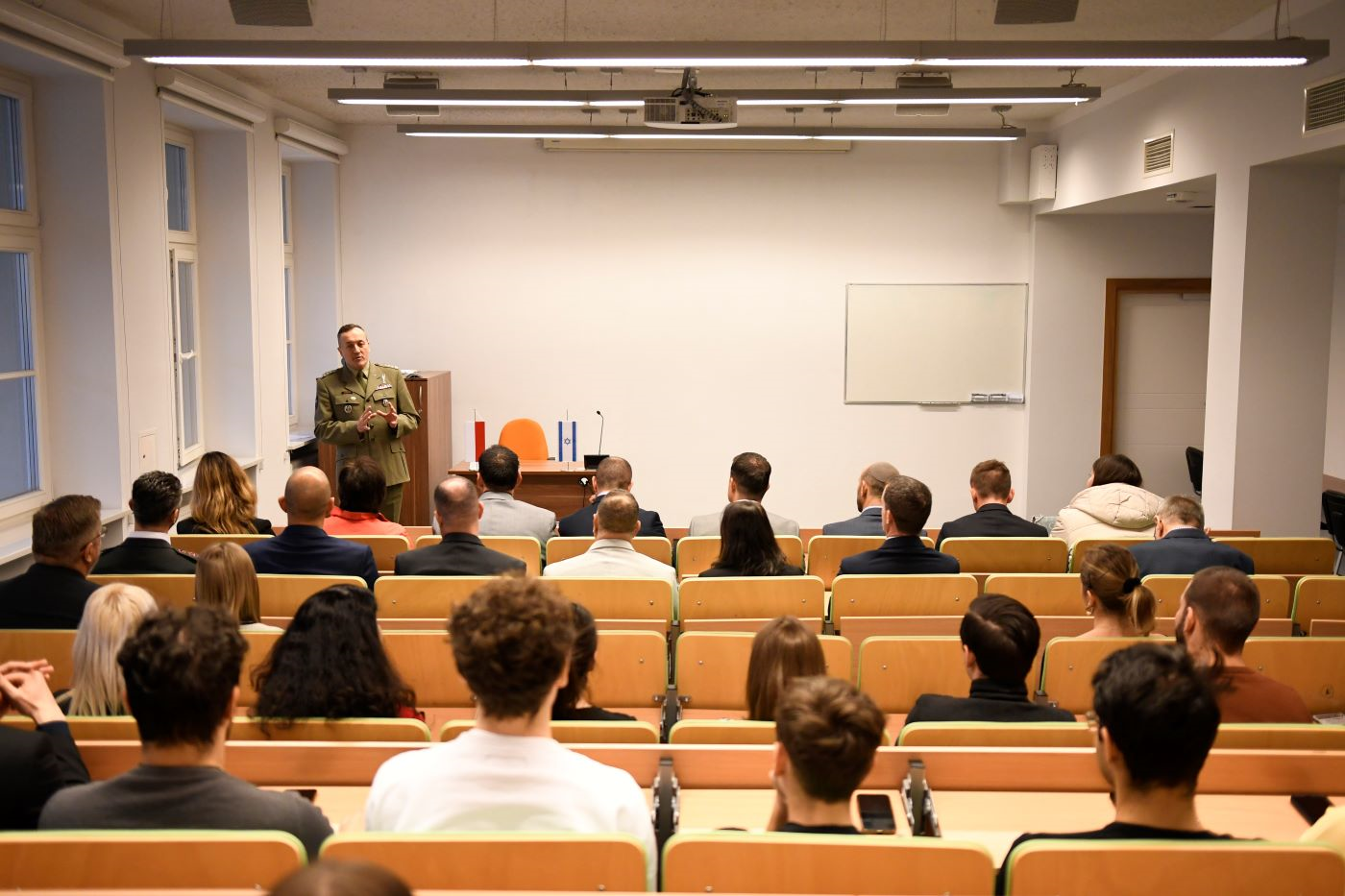 Wizyta delegacji Israel National Defense College - ASzWoj