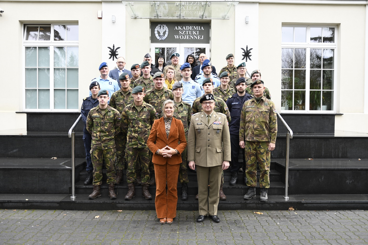 Przedstawiciele Netherlands Defence Academy z wizytą w ASzWoj - ASzWoj