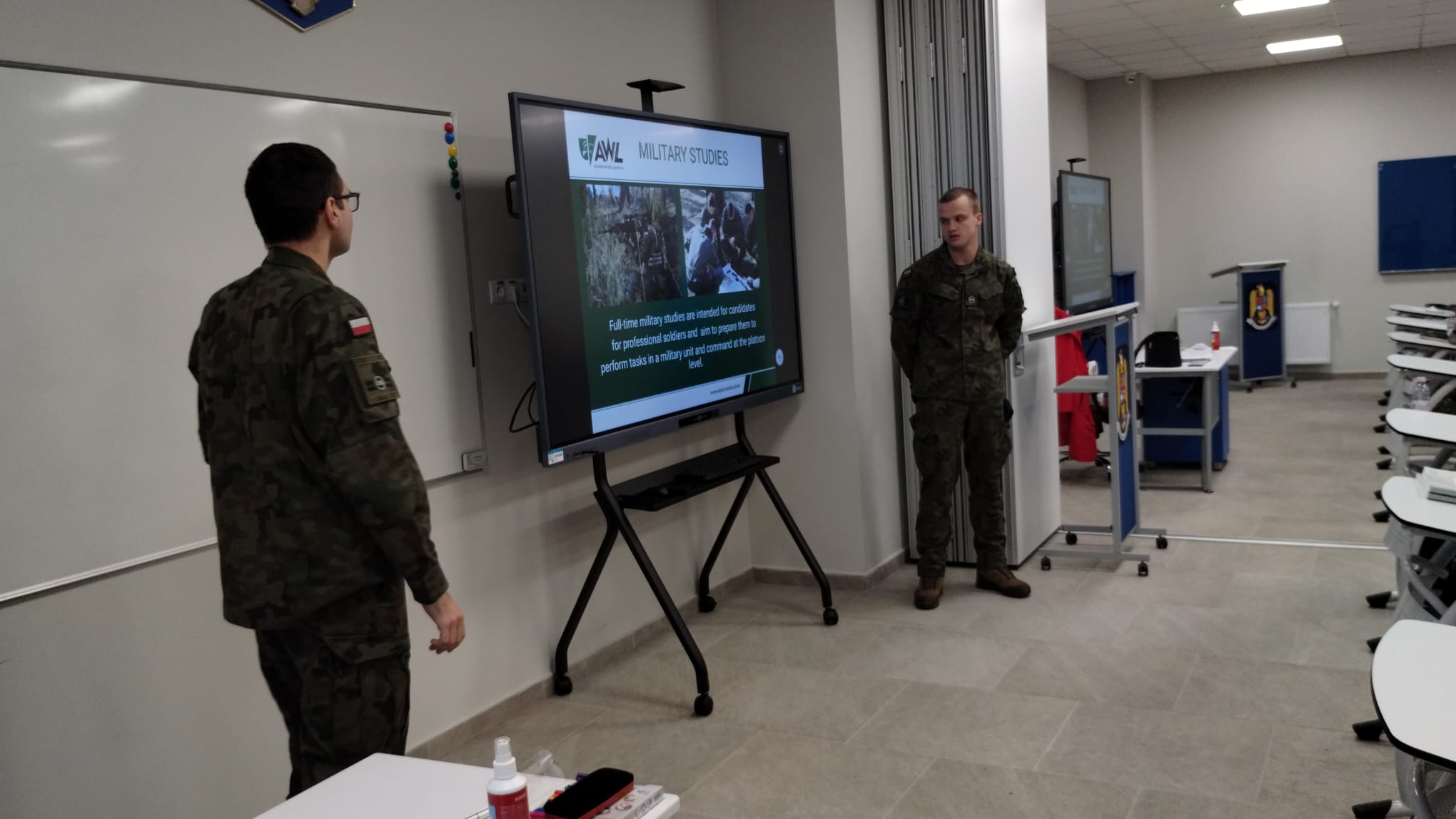 Internship of Cadets from the Military University of Land Forces in ...