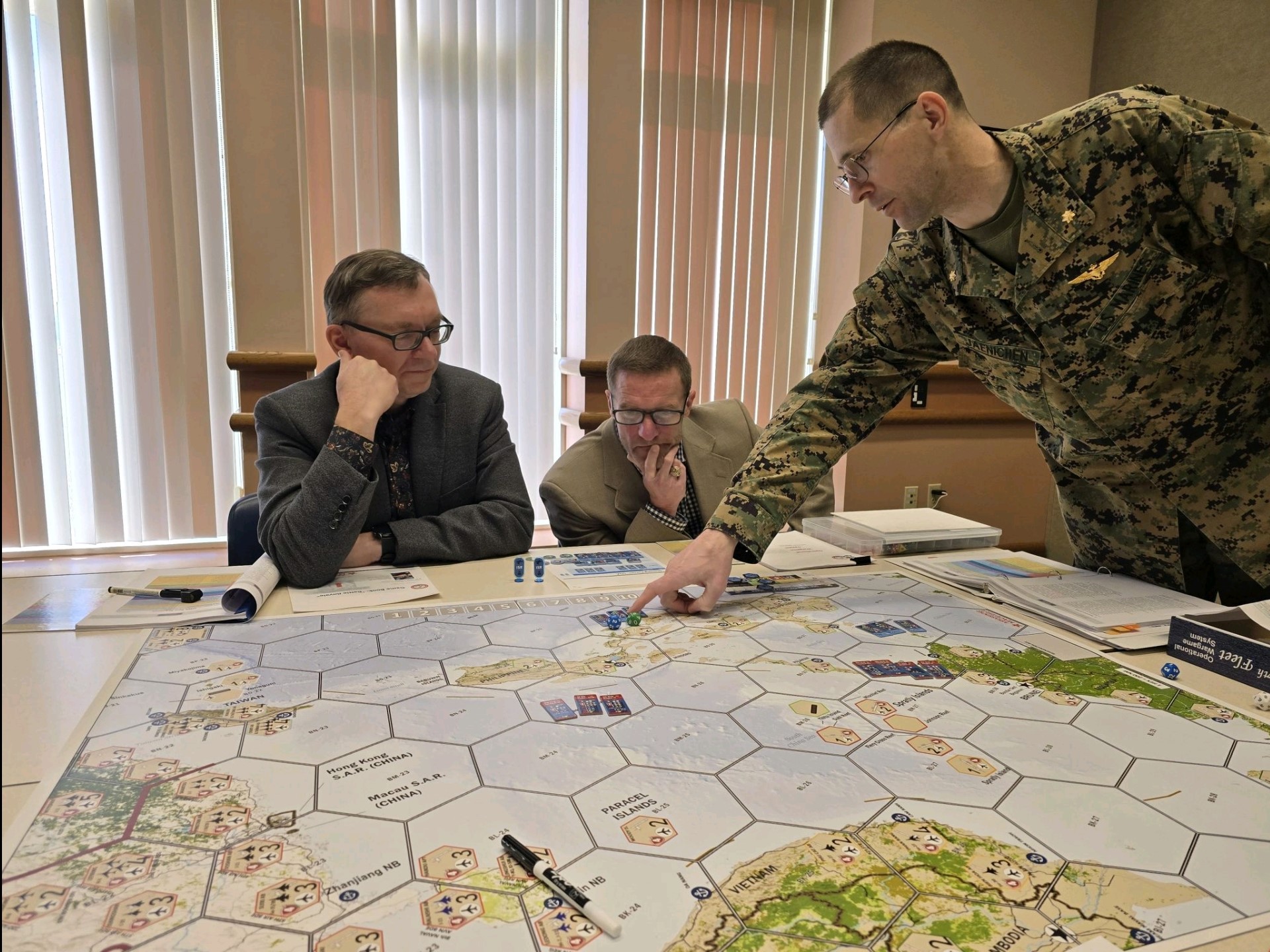 Warsztaty gry wojennej Operational Wargame System - AWL
