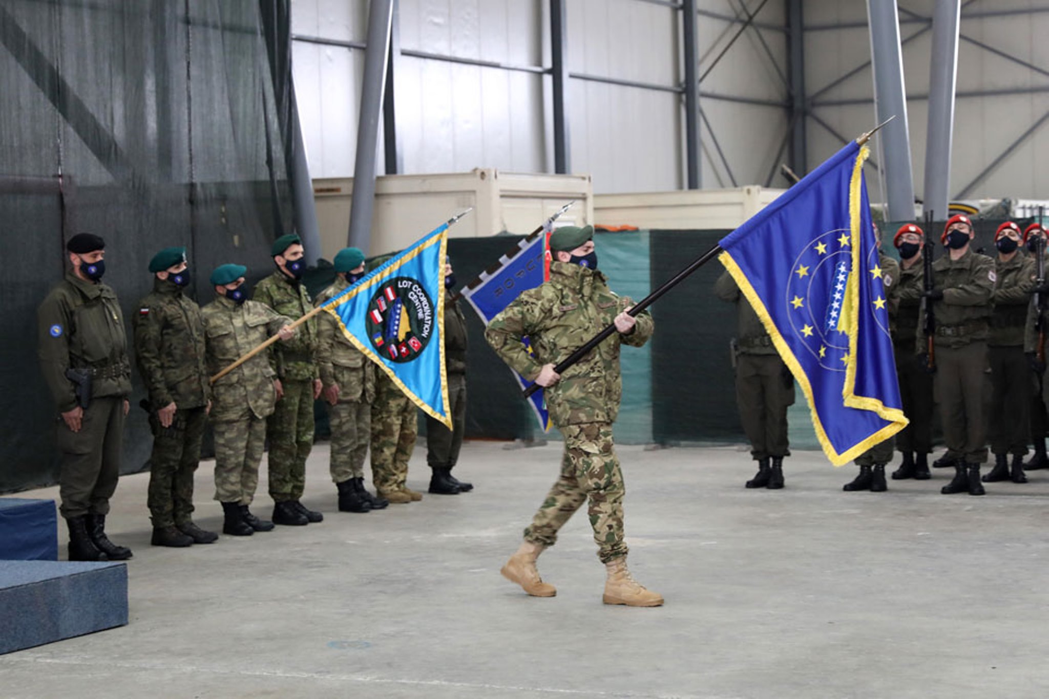 Przekazanie dowodzenia misją HQ EUFOR - DORSZ