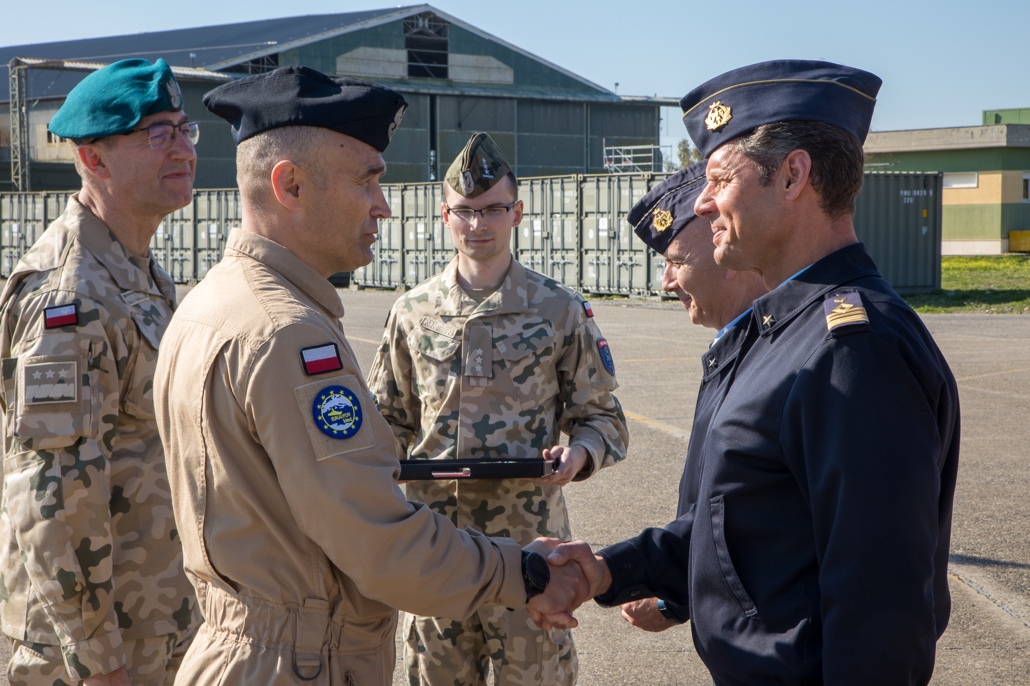 Przekazanie dowodzenia w PKW IRINI - DORSZ