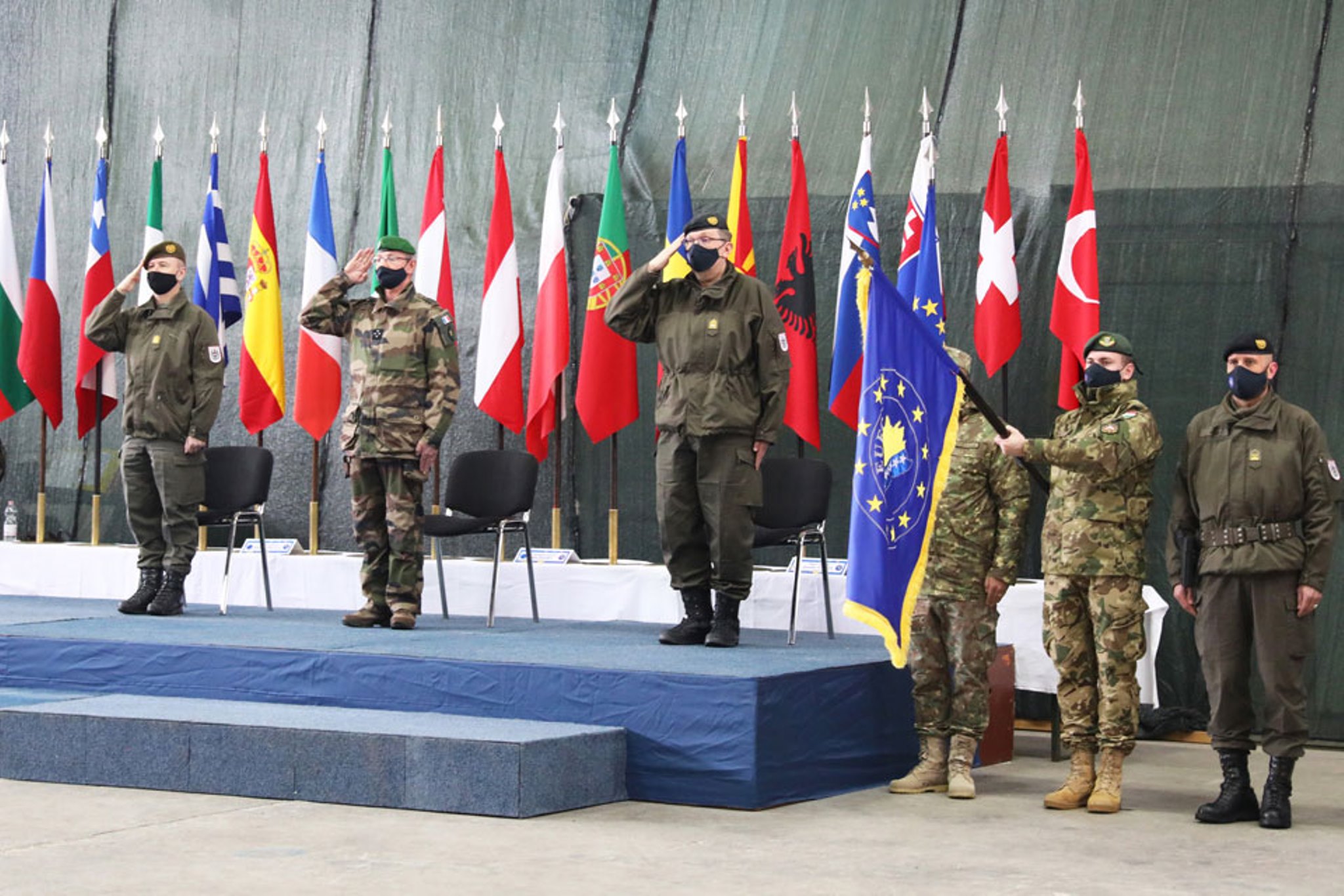 Przekazanie dowodzenia misją HQ EUFOR - DORSZ