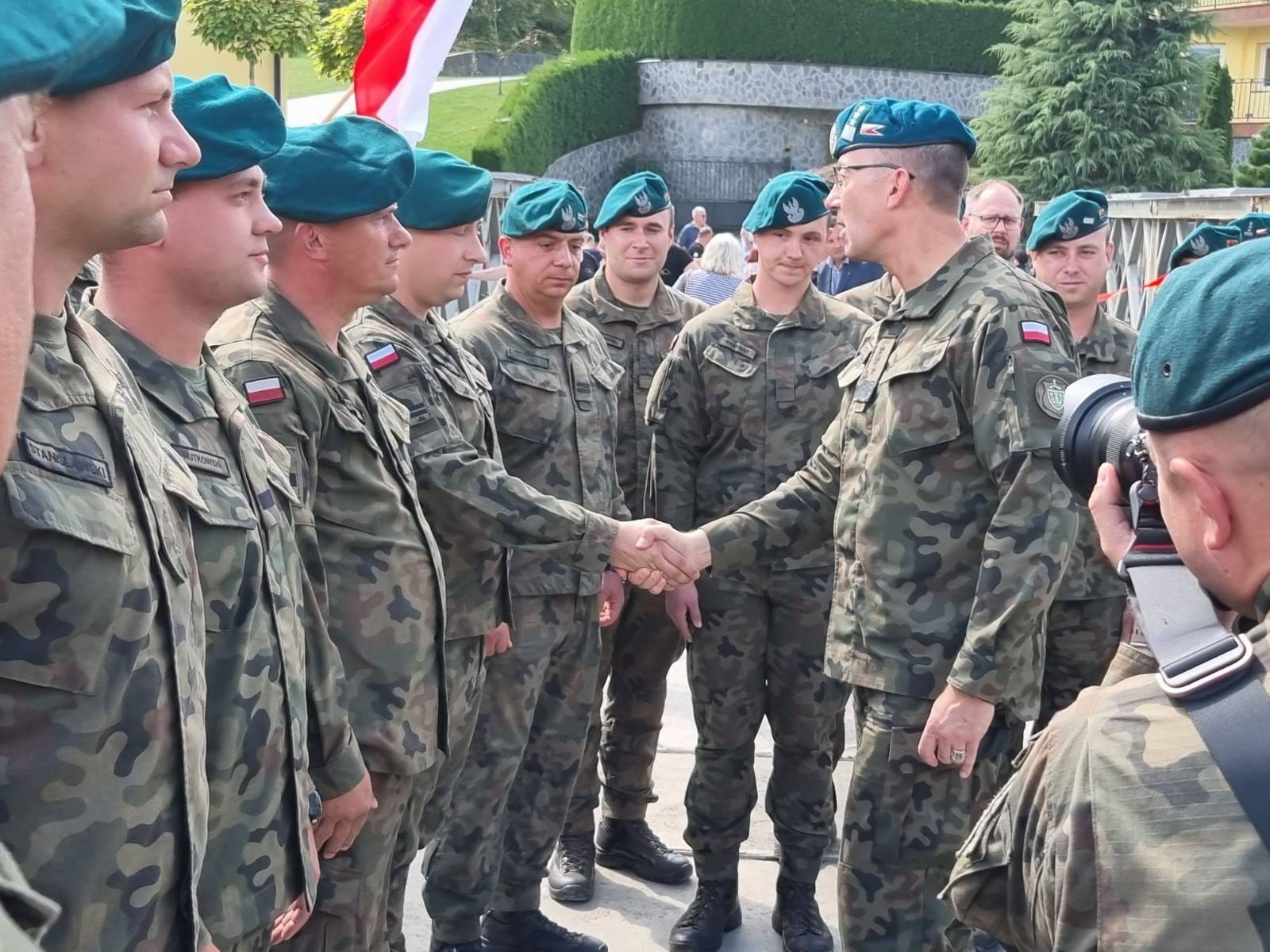 Wizyta Dowódcy Operacyjnego RSZ w WZZ Słowenia - DORSZ