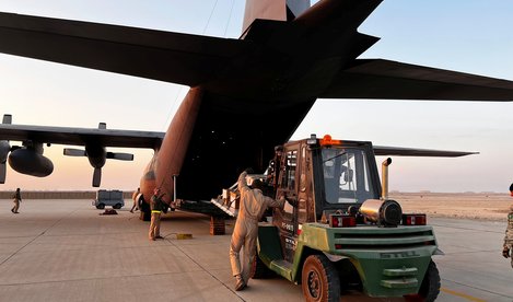 Zabezpieczenie logistyczne w PKW Irak - DORSZ