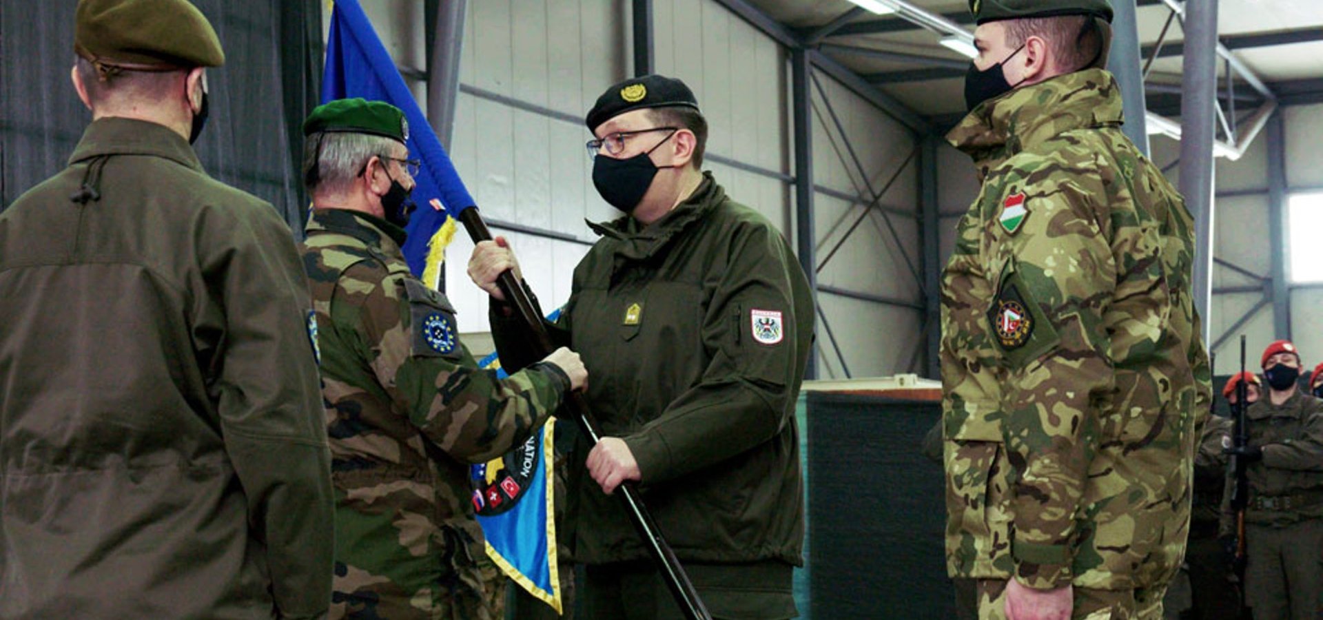 Przekazanie dowodzenia misją HQ EUFOR - DORSZ