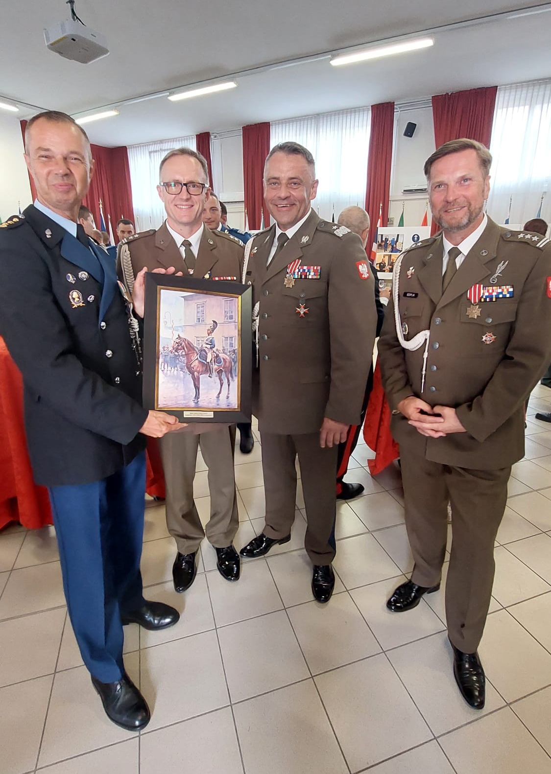 Przekazanie dowodzenia EUROGENDFOR - KGZW