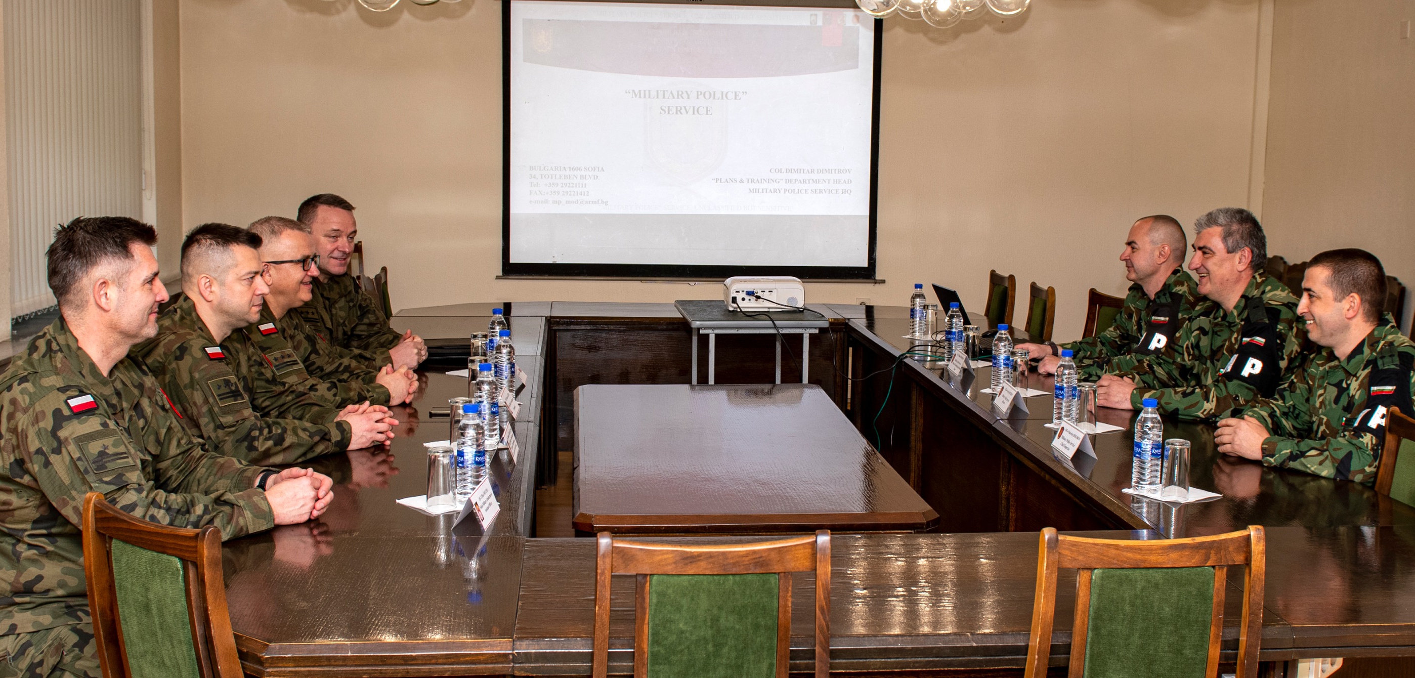 Wizyta w Dowództwie Policji Wojskowej Bułgarii - KGZW