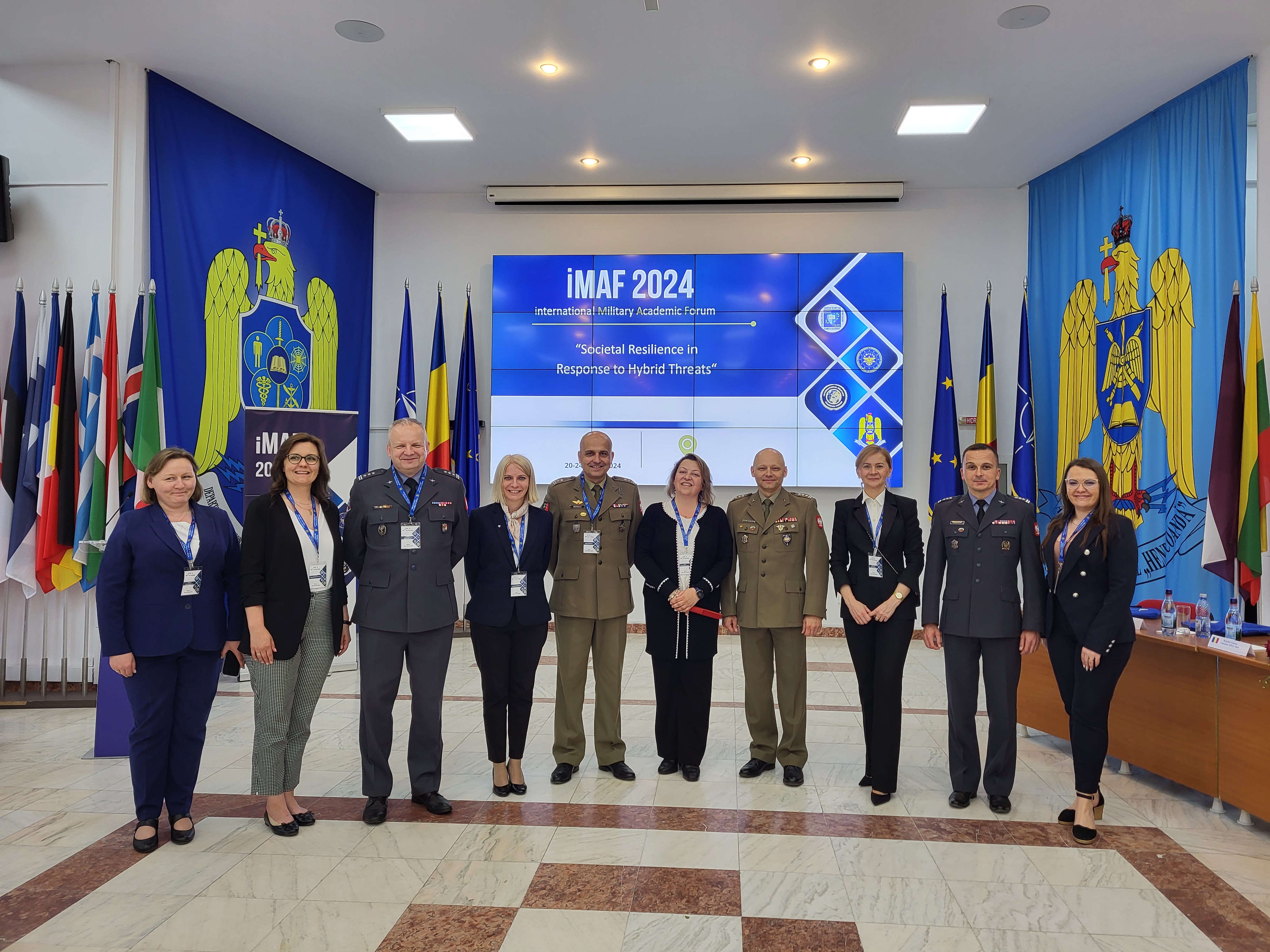 Delegacja LAW na konferencji iMAF 2024 oraz 62. spotkaniu EMILYO w Rumunii - LAW