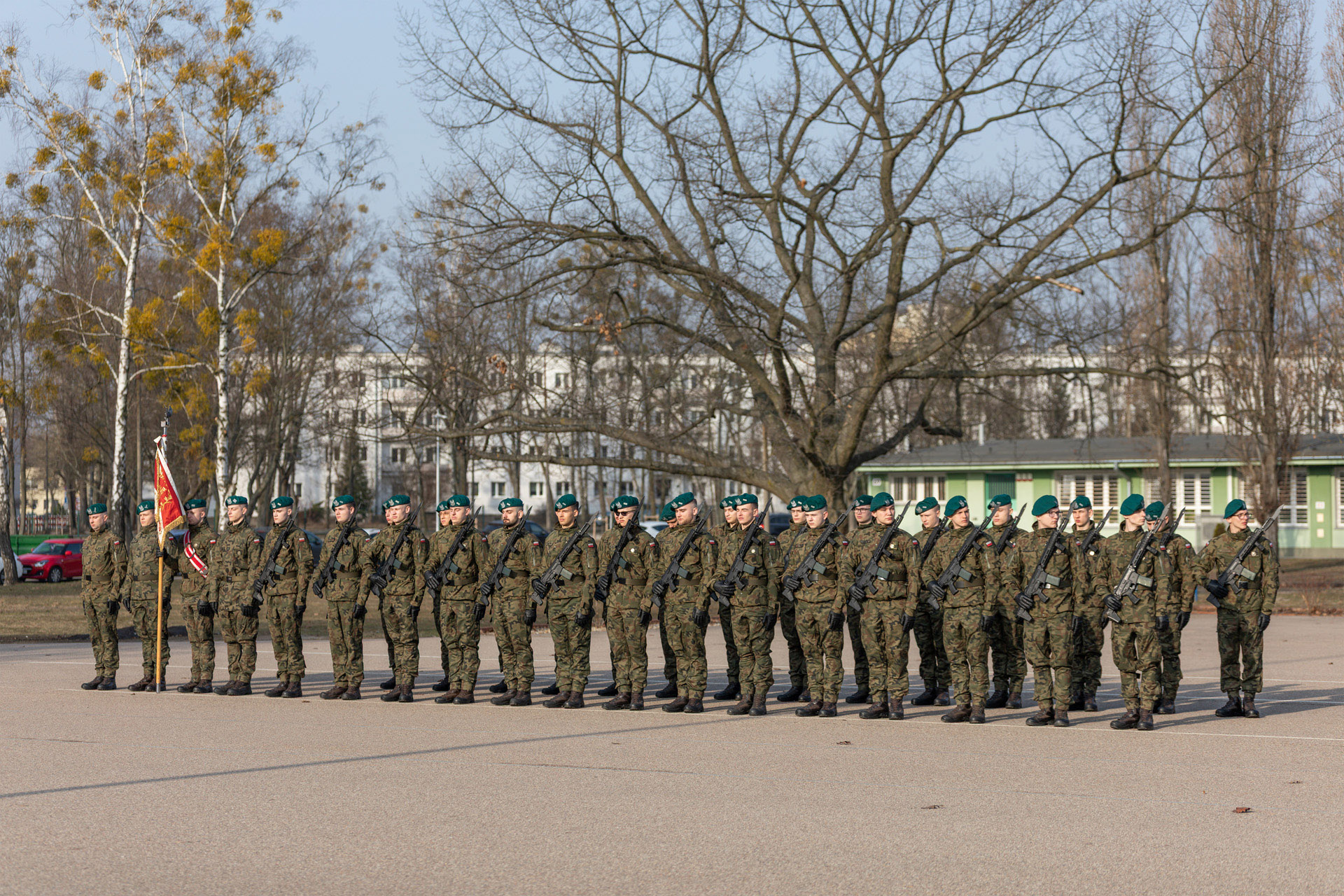 A ceremonial assembly on the eve of the 27th anniversary of Poland’s ...